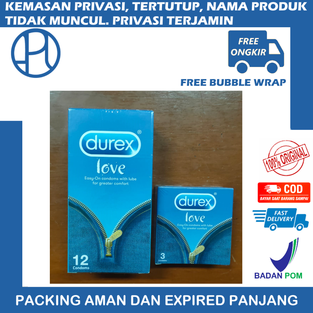 Jual DUREX LOVE ISI 3 DAN 12 | Shopee Indonesia