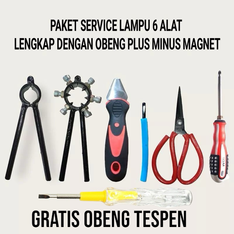 Jual Pembuka Drat Lampu dan Alat Servis Lampu Tang, Ulir Pencongkel ...