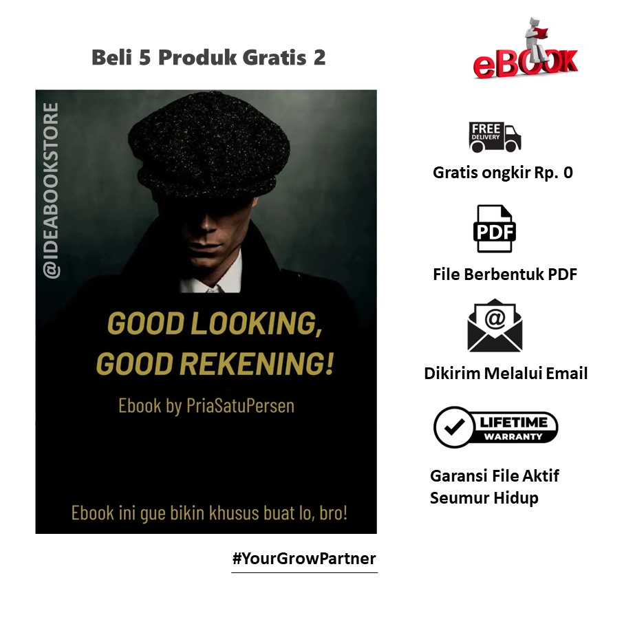 Jual Ebook Good Looking Good Rekening - Pria Satu Persen | Shopee Indonesia