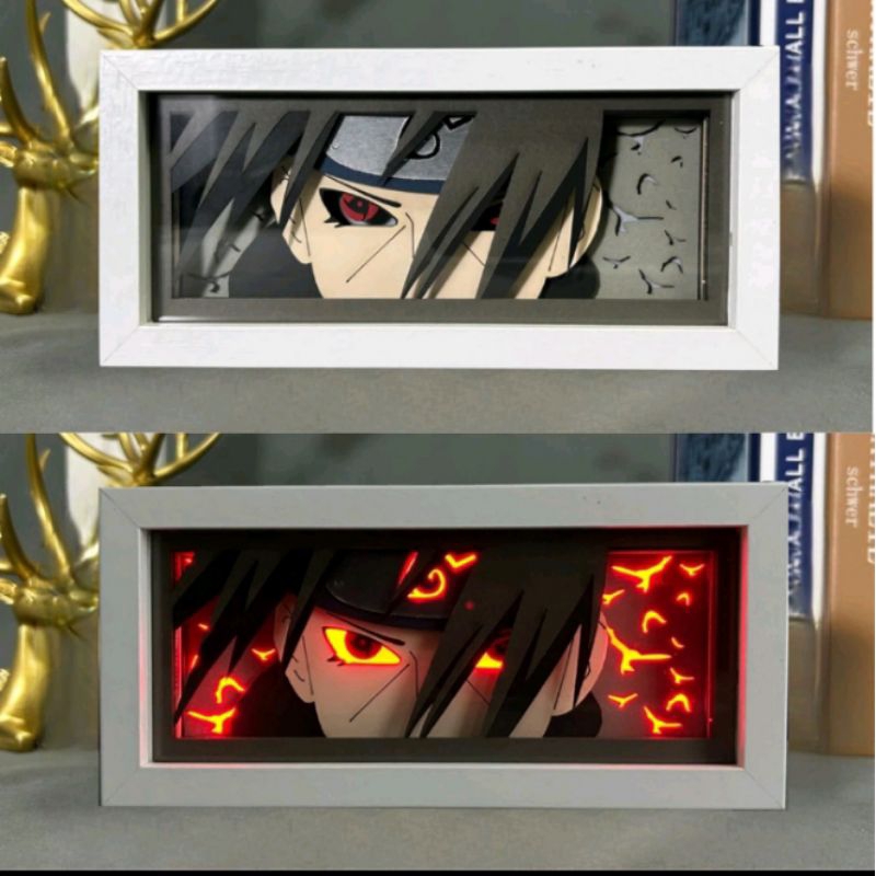 Jual 3D Lightbox Anime Naruto Lampu LED Dekorasi Kamar | Shopee Indonesia