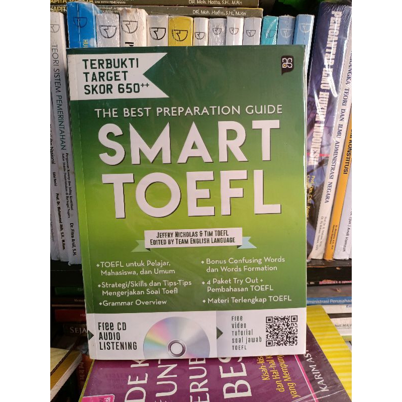 Jual Original the best Preparation Guide Smart TOEFL. | Shopee Indonesia