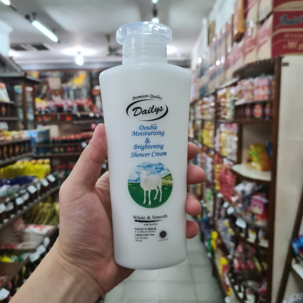 Jual SABUN MANDI SUSU KAMBING DAILYS GOAT'S MILK 300 ml | Shopee Indonesia