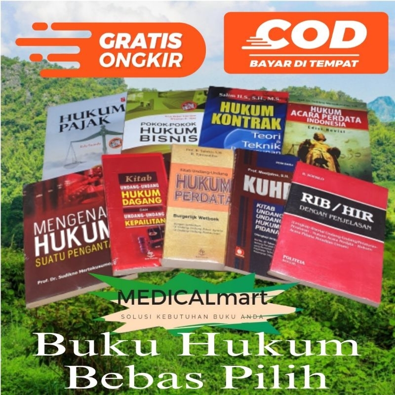 Jual KUHP, KUHD, KUHPER, Kitab Undang Undang Hukum Pidana Perdata ...