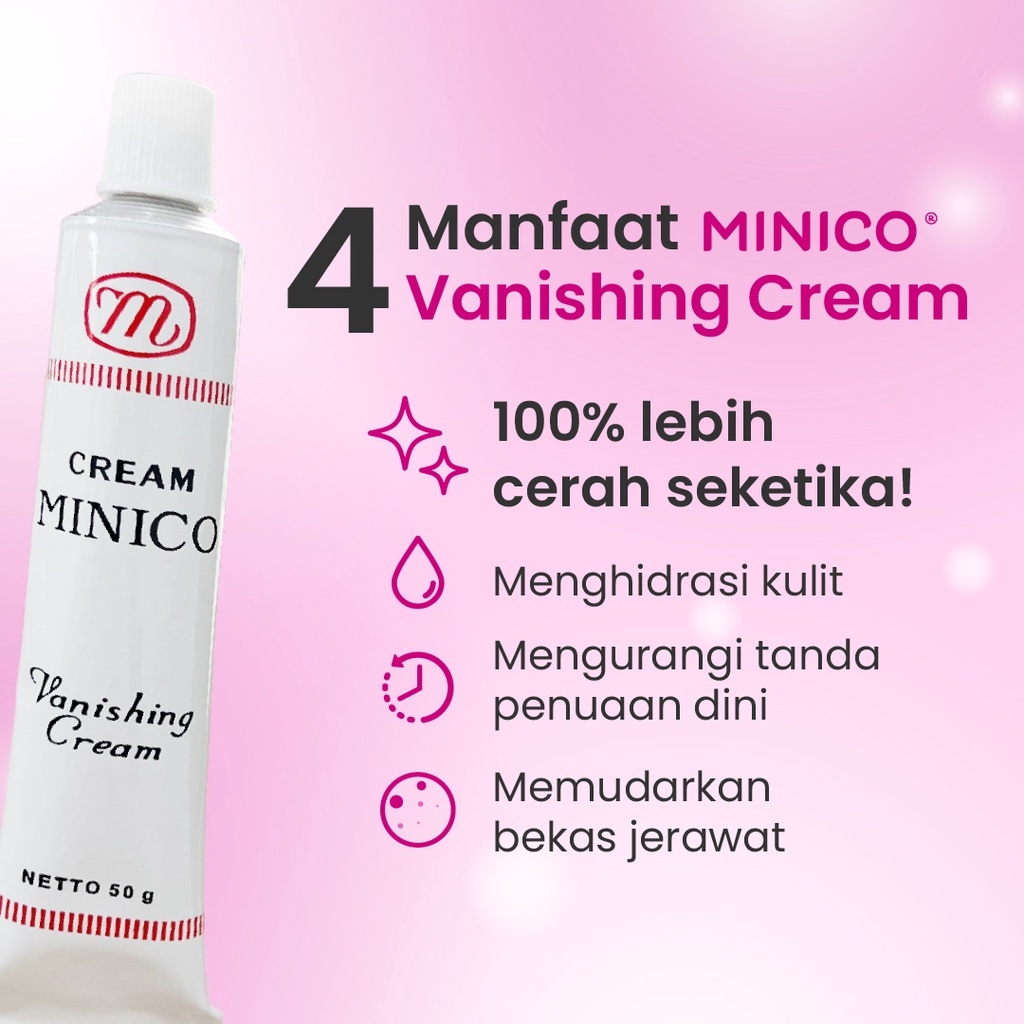 Jual MINICO VANISHING CREAM 50gr | Shopee Indonesia