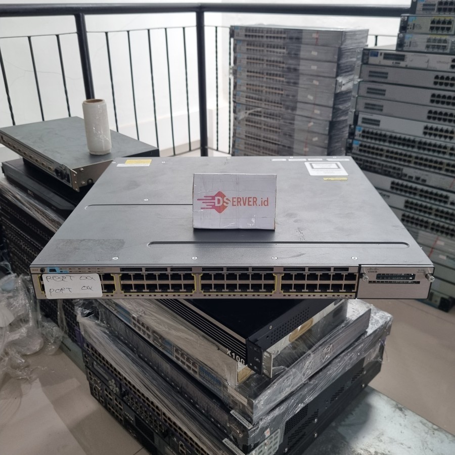 Jual Switch Cisco Catalyst 3750X Series 48 Port PoE+ WS-C3750X-48P-S ... Jual Switch Cisco Catalyst 3750X Series 48 Port PoE+ WS-C3750X-48P-S ...