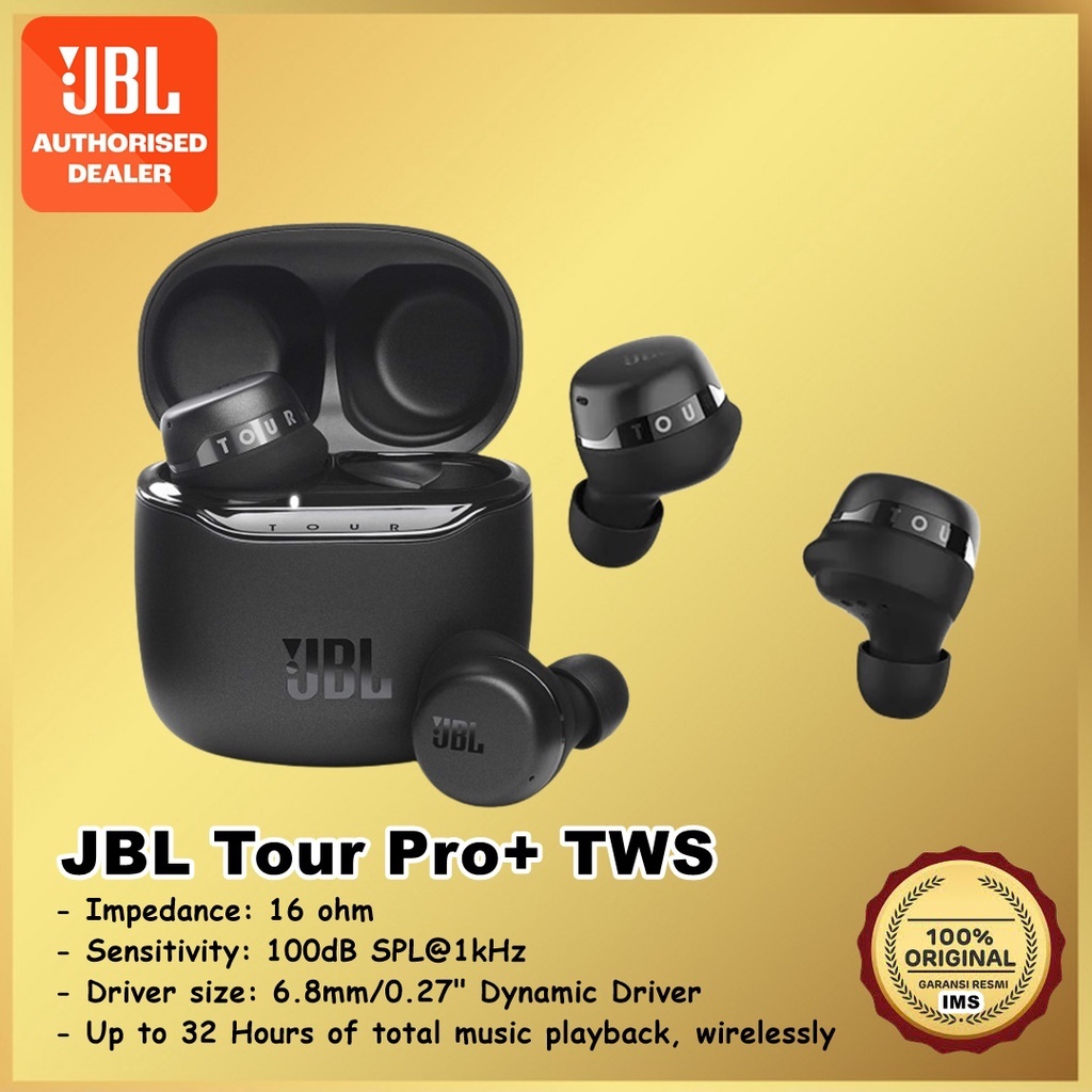 Jual JBL Tour Pro Plus Pro+ TWS True Wireless Earbuds | Shopee Indonesia