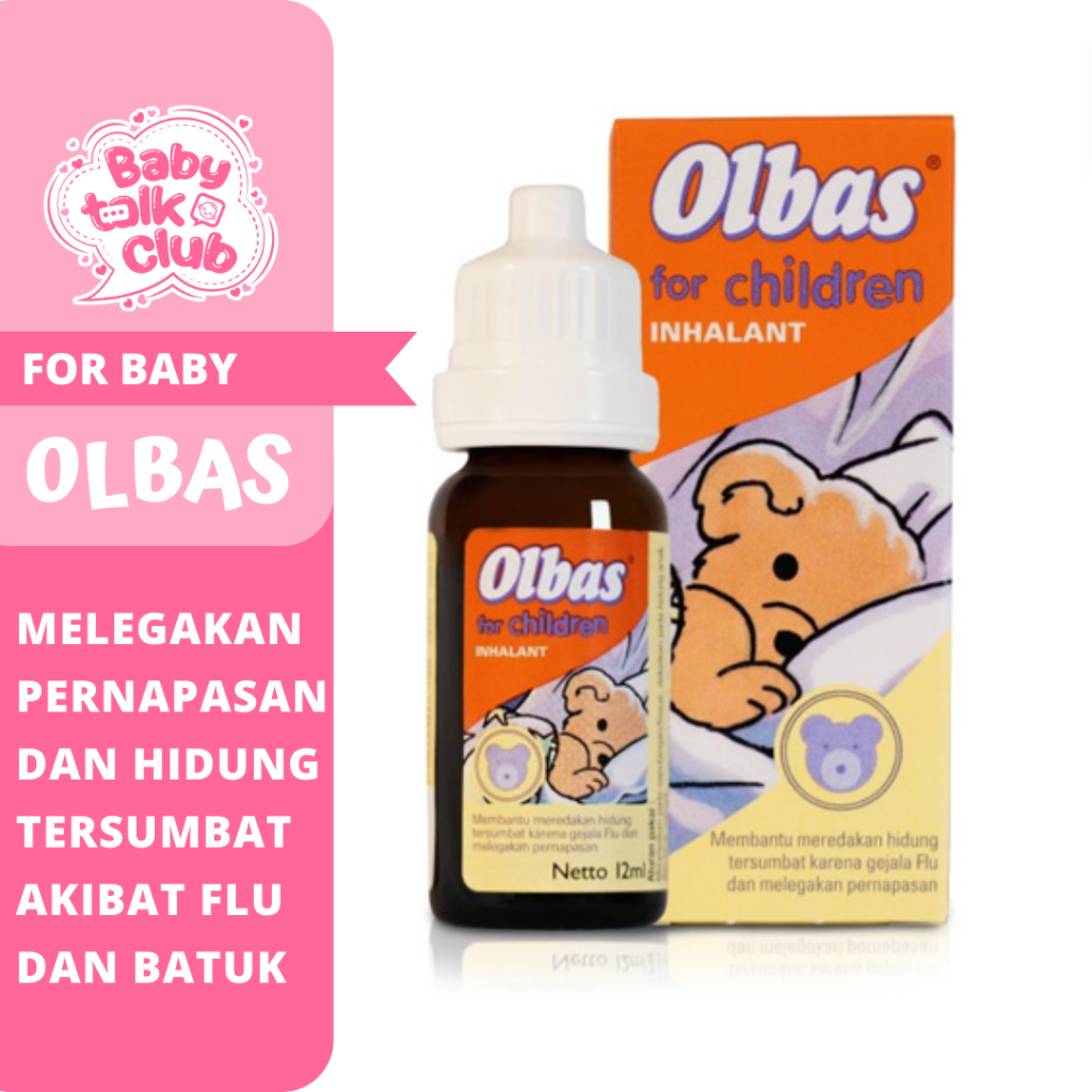 Jual Olbas for Children Inhalant 12 ml / Obat Bayi Pilek / Tersumbat | Shopee Indonesia