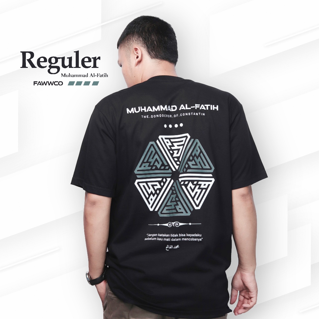 Jual FAWWCO Alfatih Kaligrafi - Kaos Dakwah Kaligrafi Modren Premium ... Jual FAWWCO Alfatih Kaligrafi - Kaos Dakwah Kaligrafi Modren Premium ...