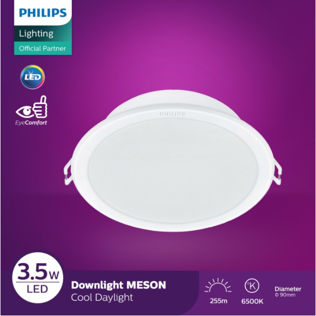 Jual Philips Lampu Downlight LED Meson 3,5W Putih 3,5 Watt 3,5Watt ...
