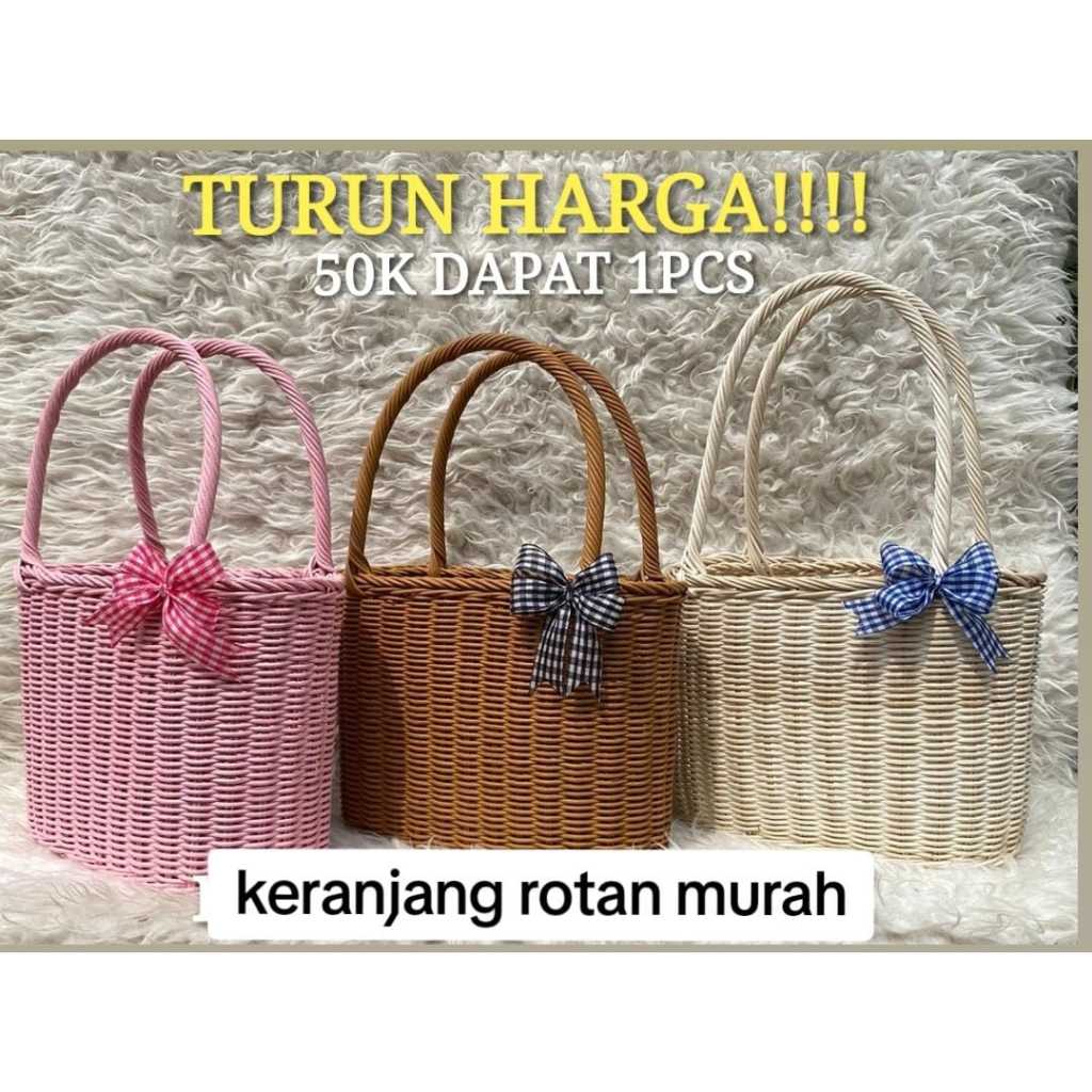 Jual Rotan Storage/Anting Rotan/Tas Rotan | Shopee Indonesia