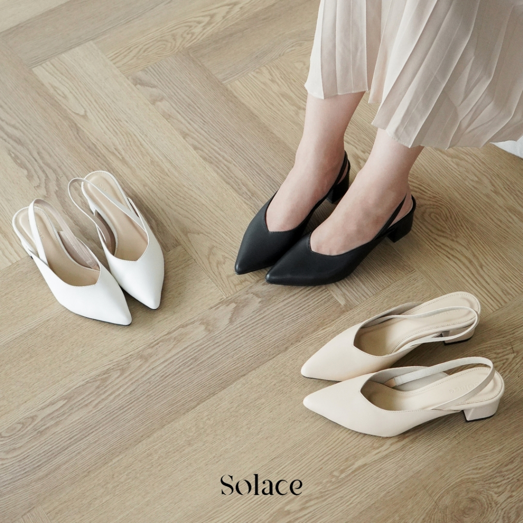 Jual SOLACE - 5 cm Block Heels - AURORA | Shopee Indonesia