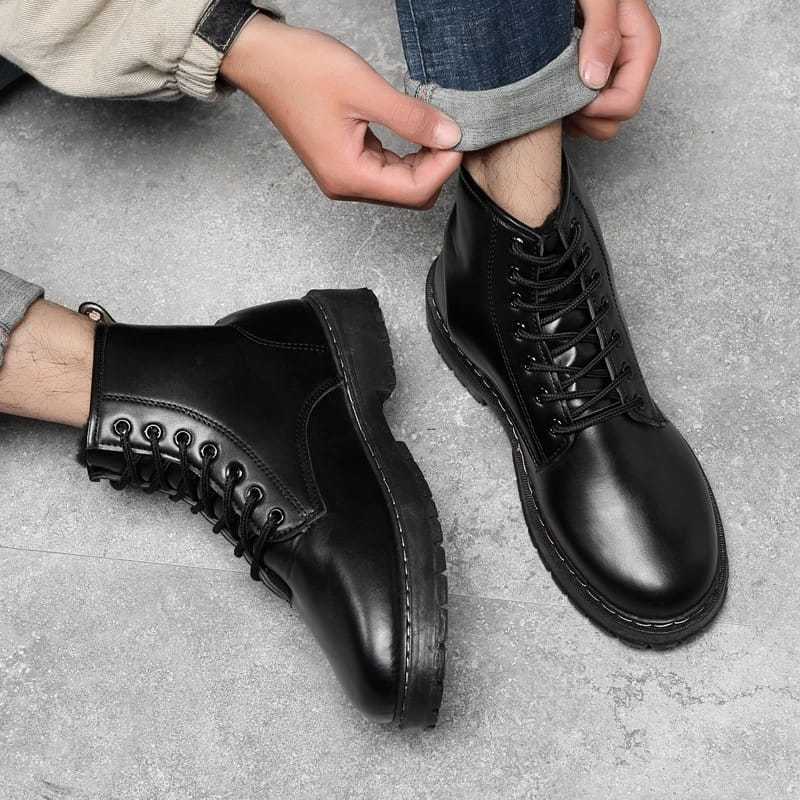 Jual MARTIN FOOTWEAR Sepatu pria Sepatu Cowok Dilan Boots Formal Kasual ...