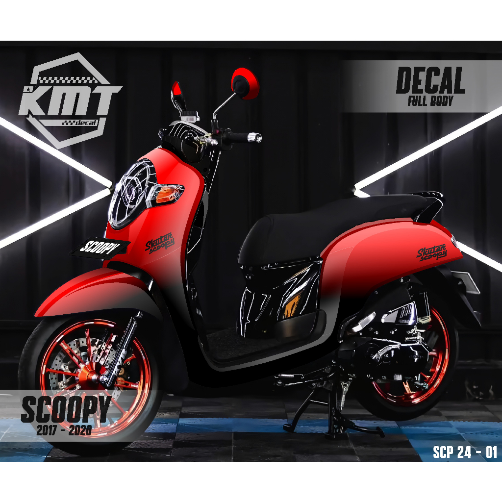 Jual Decal Sticker Skotlet Variasi Honda Scoopy Fi 2018 2019 2020 ...