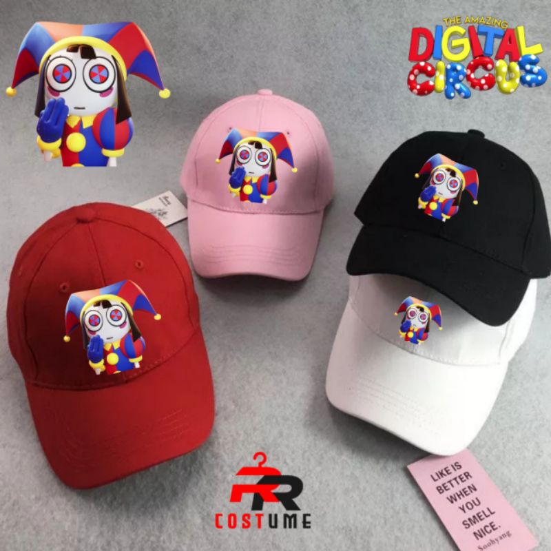 Jual TOPI ANAK BASEBALL POMNI THE AMAZING DIGITAL CIRCUS | Shopee Indonesia
