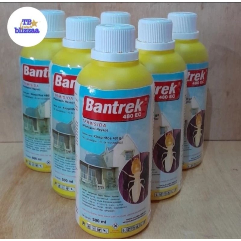 Jual Bantrek 500ML Bantrek 100ML Termisida Bantrek 480EC Antirayap 500 ...