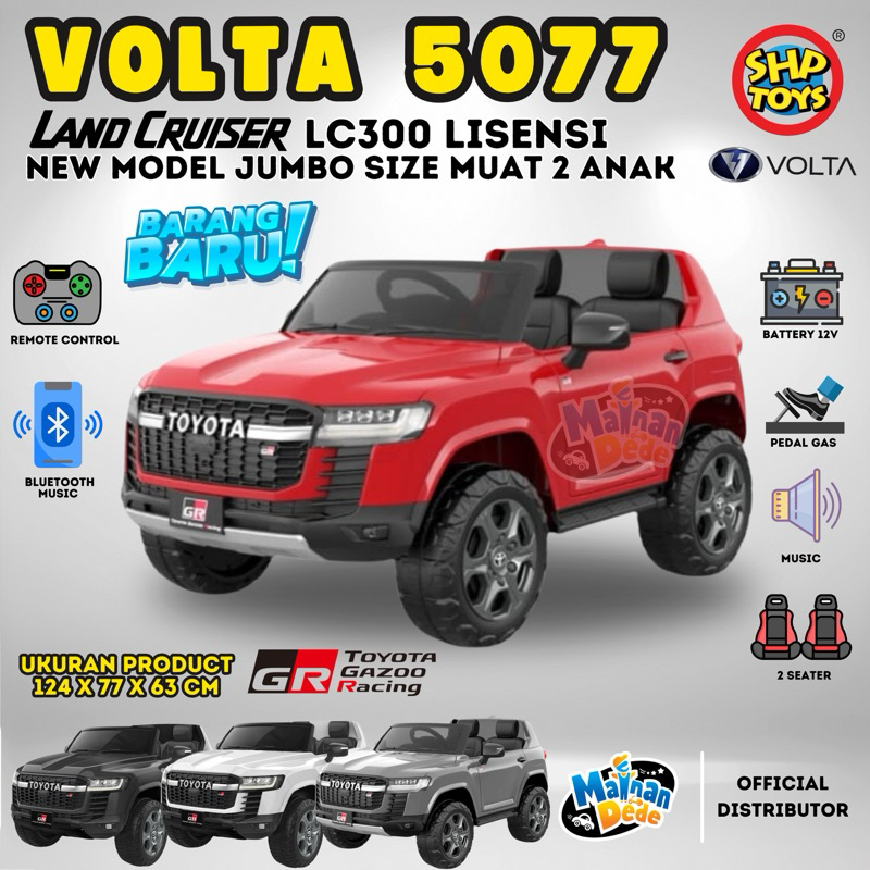 Jual Mainan Mobil Aki Anak Volta 5078 Lexus LX600 / Volta 5077 Land ...