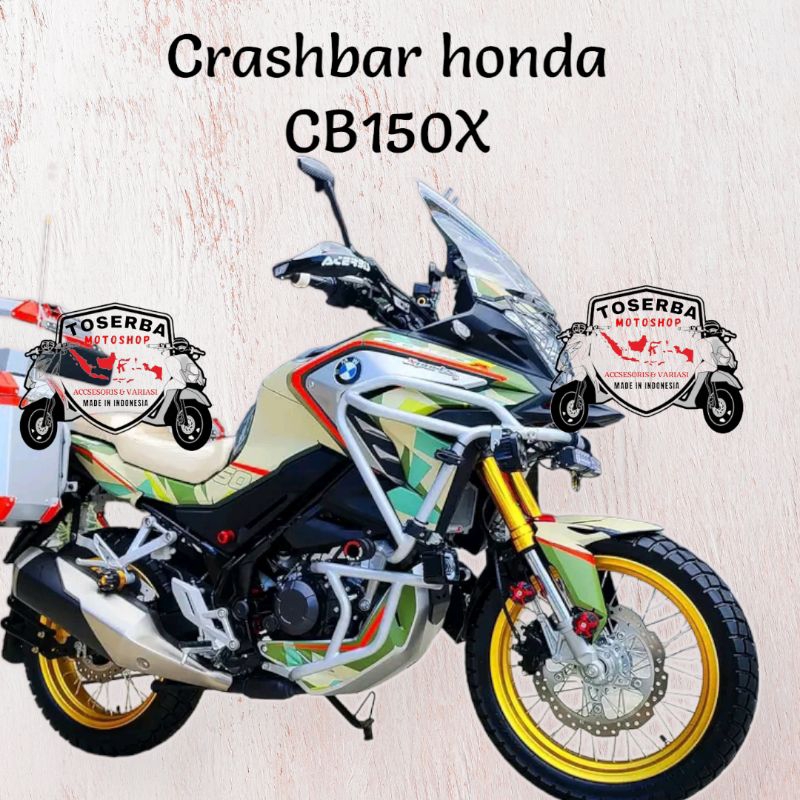 Jual Crashbar tubular Honda CB150 X crashbar CB150X | Shopee Indonesia