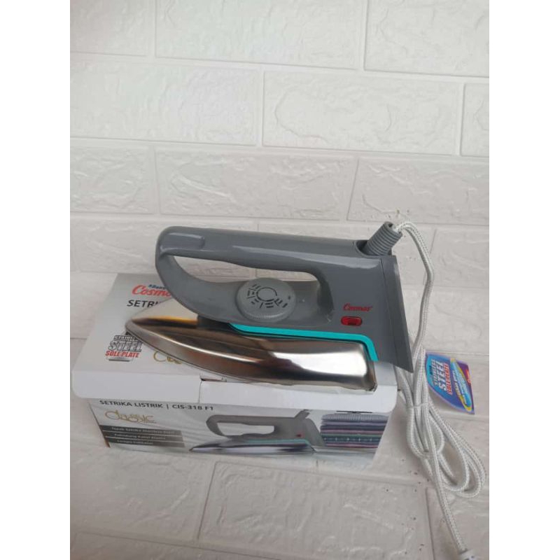 Jual Setrika listrik merk Cosmos CIS-318 F1400 watt Batam | Shopee ...
