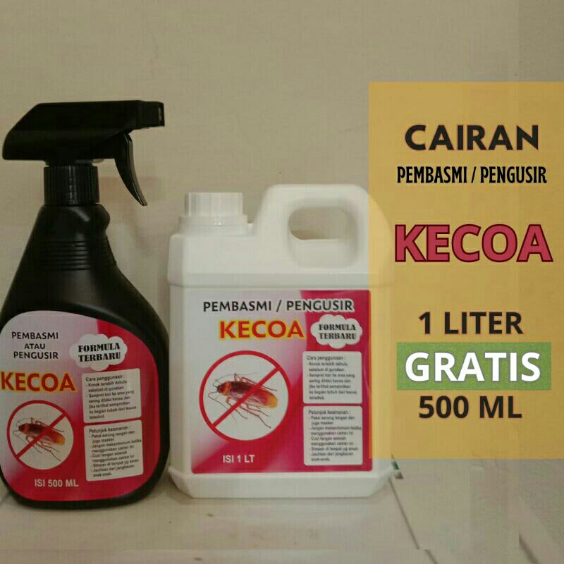 Jual Cairan Pengusir Kecoa / Pembasmi Kecoa / Obat Anti Kecoa1 Liter ...