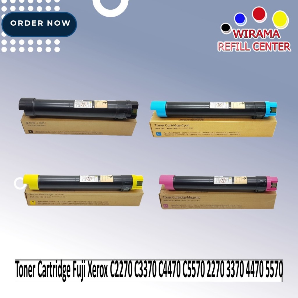 Jual Toner Cartridge Fuji Xerox C2270 C3370 C4470 C5570 2270 3370 4470 ...