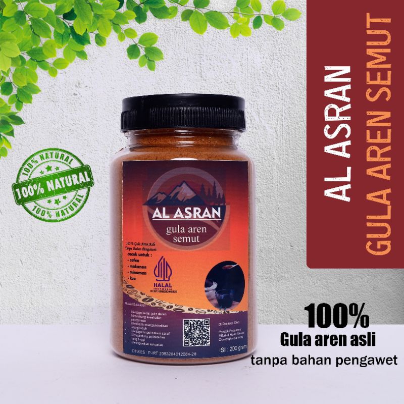 Jual Gula Aren Semut Al Asran 100% Gula Aren Asli Tanpa Bahan Pengawet ...