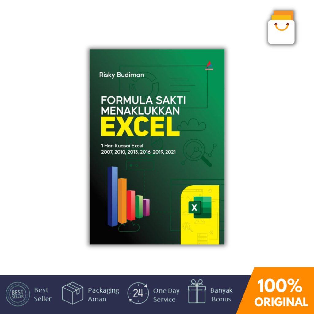 Jual Buku Formula Sakti Menaklukkan Excel: 1 Hari Kuasai Excel 2007, 2010, 2013, 2016, 2019 ...