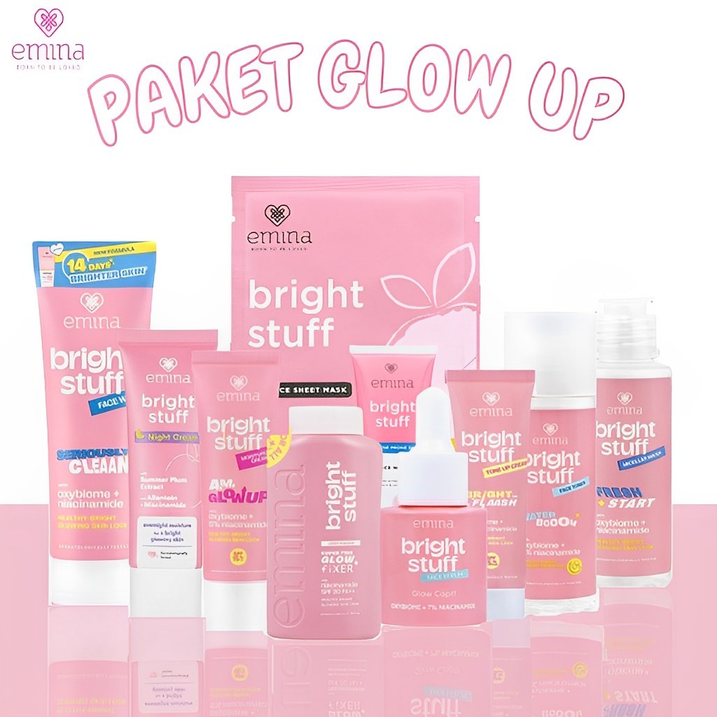 Jual Emina Paket Bright Stuff Series - Paket Lengkap | Shopee Indonesia