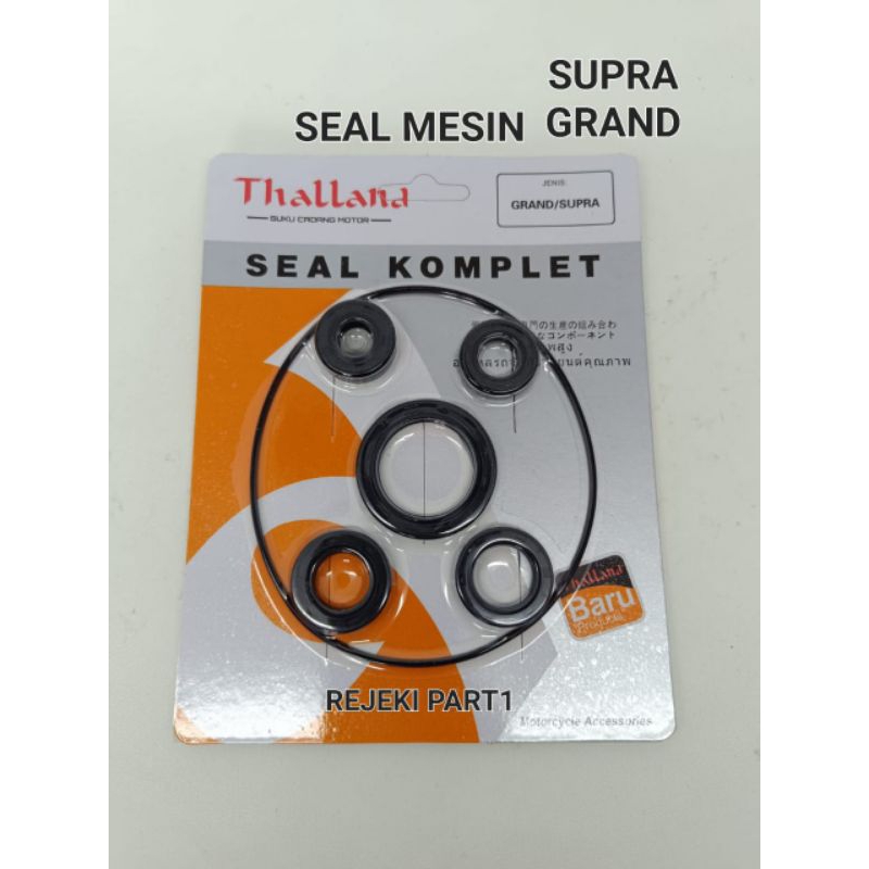 Jual SEAL MESIN KOMPLIT GRAND / SUPRA SEAL KOMPLETE COMPLETE SEAL SET MESIN (THALLAND) | Shopee ...