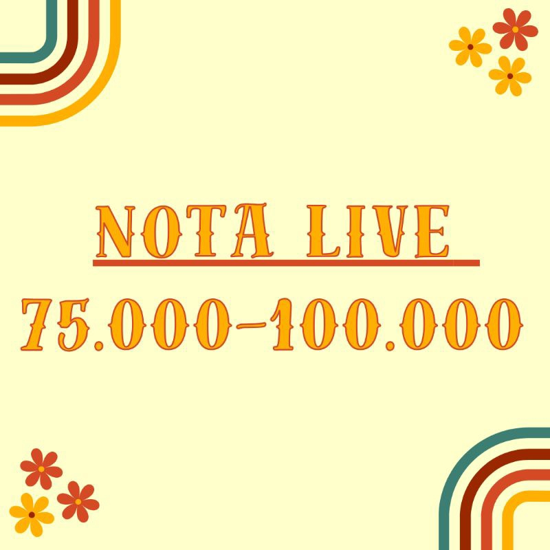 Jual LINK NOTA LIVE + ADMIN | Shopee Indonesia