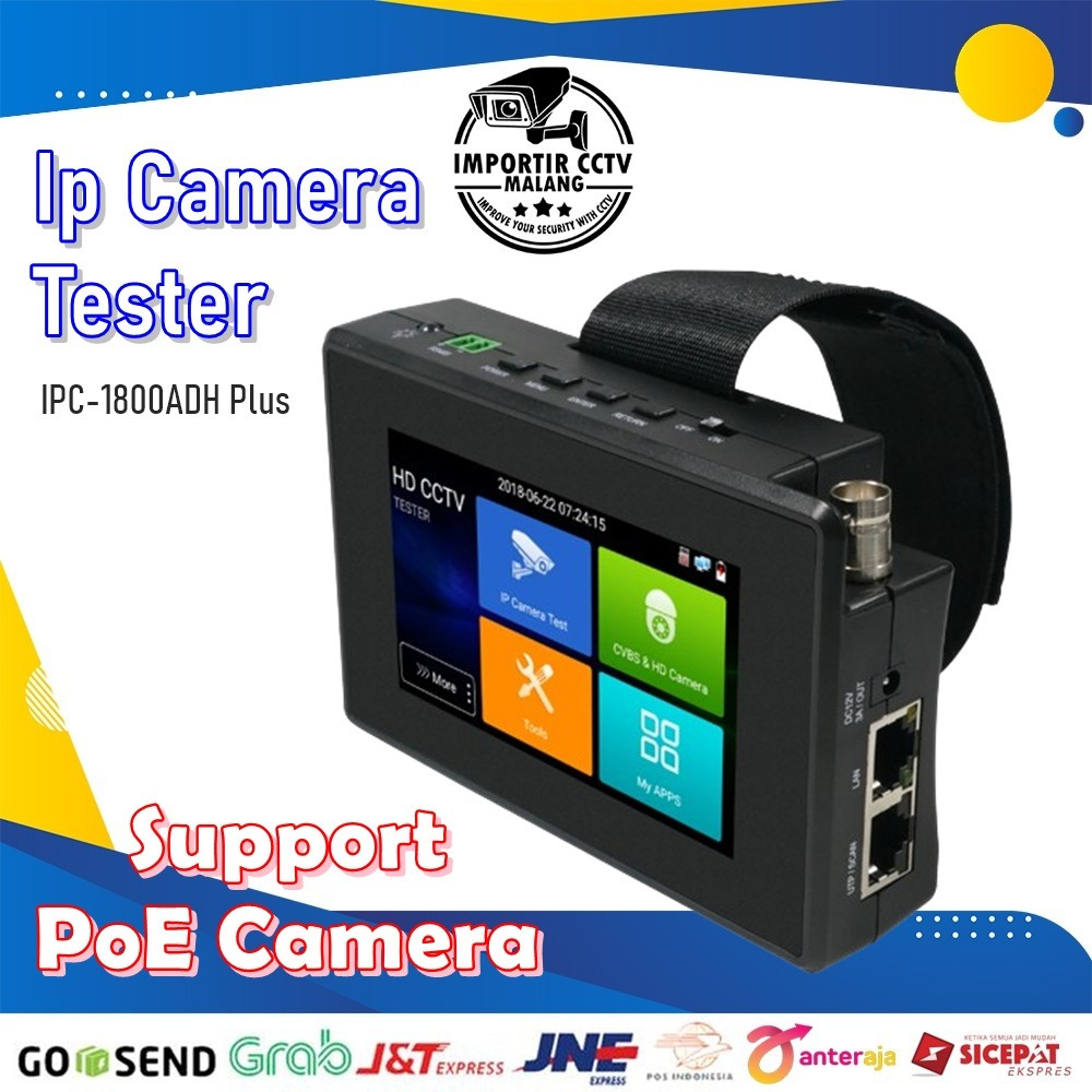 Jual IP Cam Tester 4K IPC-1800ADH PoE - ICM | Shopee Indonesia