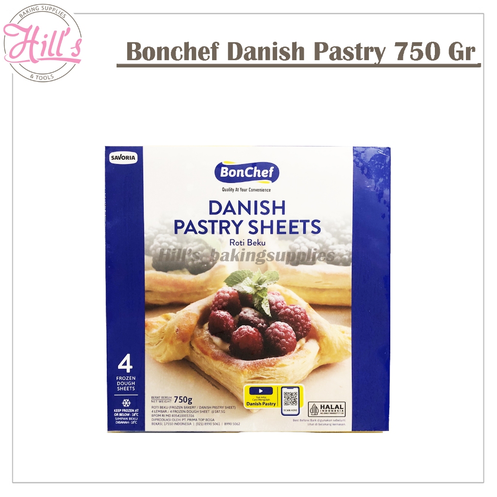 Jual PROMO MURAH EXP 23 JULI 2025 !!! BONCHEF DANISH PASTRY SHEET 750 ...