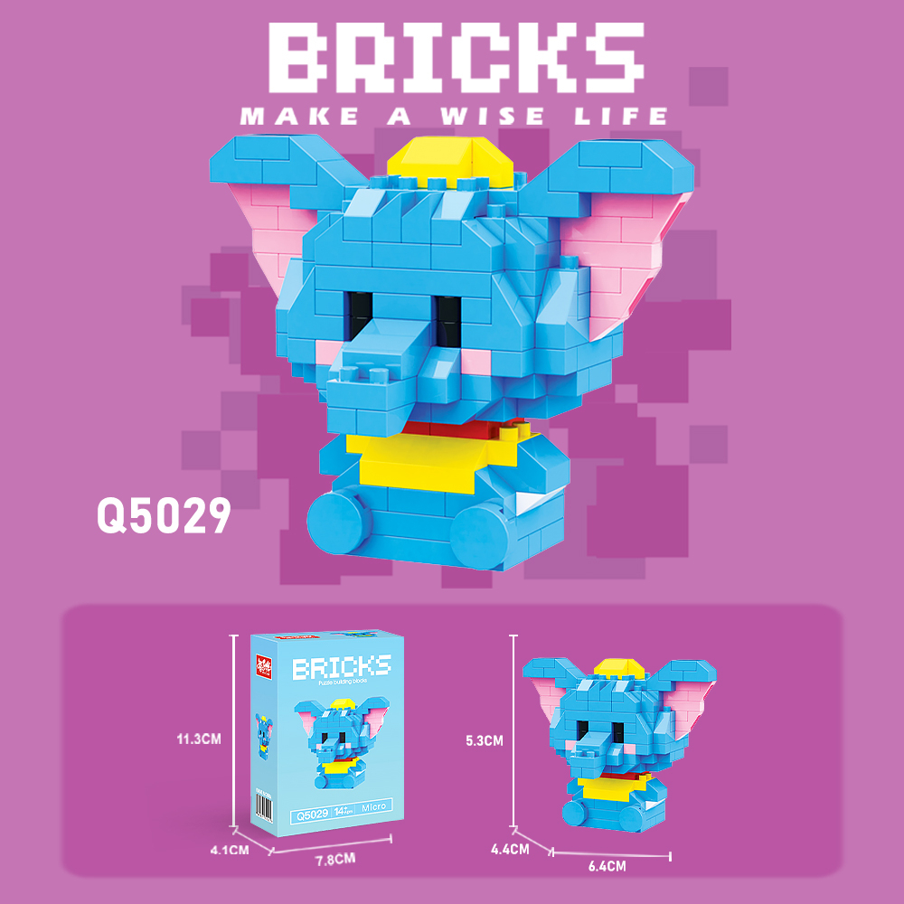 Jual Nano Block Mainan Balok Building Block Nano Bricks Balok Susun ...