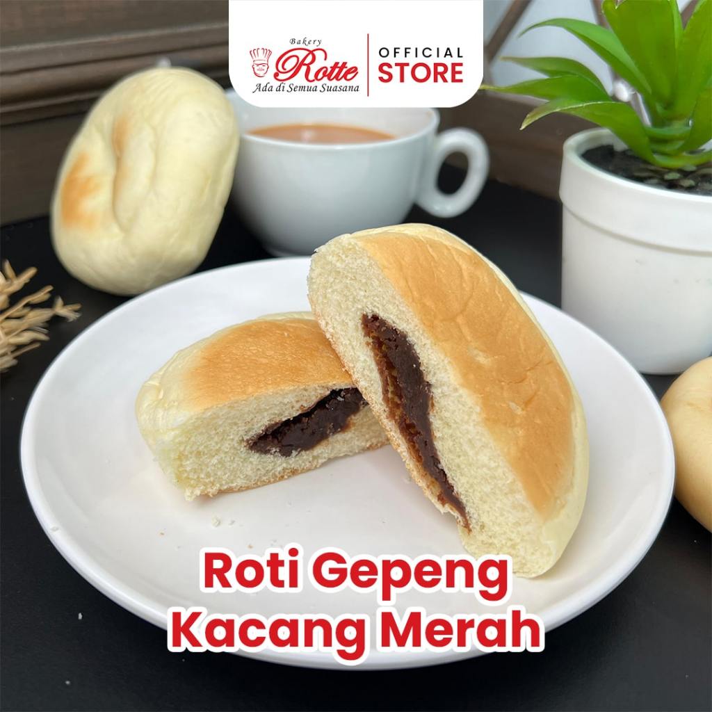 Jual Roti Gepeng Satuan Roti Kacang Merah Asli Pekanbaru Rotte Bakery ...