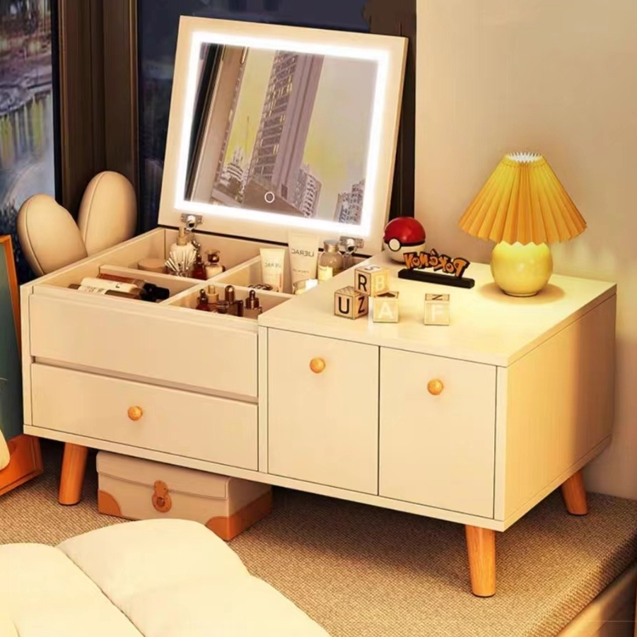 Jual Highline Meja Rias Lampu LED Meja Rias Rak kosmetik Meja Rias ...