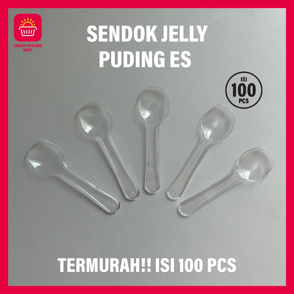 Jual Sendok Jelly Puding DM Ice cream kecil Sendok STB BENING isi ...