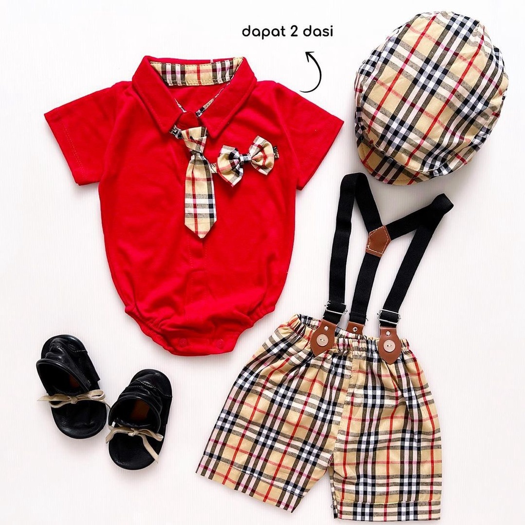 Jual Baju Jumper Suspender Anchor Kemeja Jumper Suspender Bayi | Shopee ...