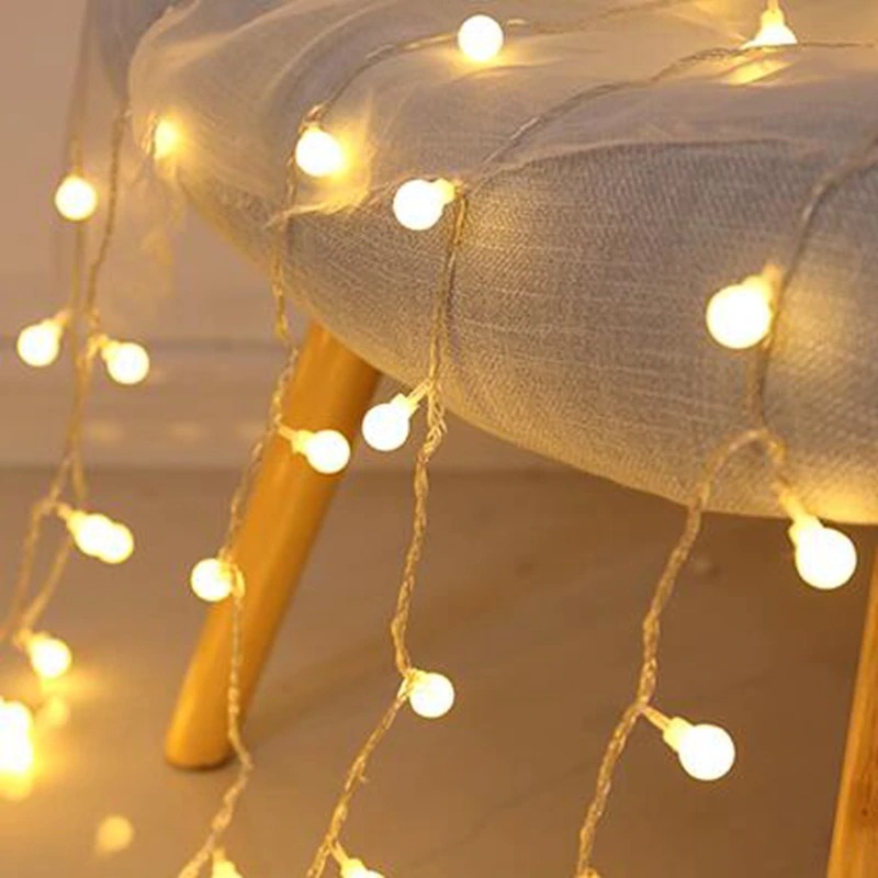 Jual TaffLED Lampu Hias String Lights Waterproof 80 LED 4W 10M Model ...