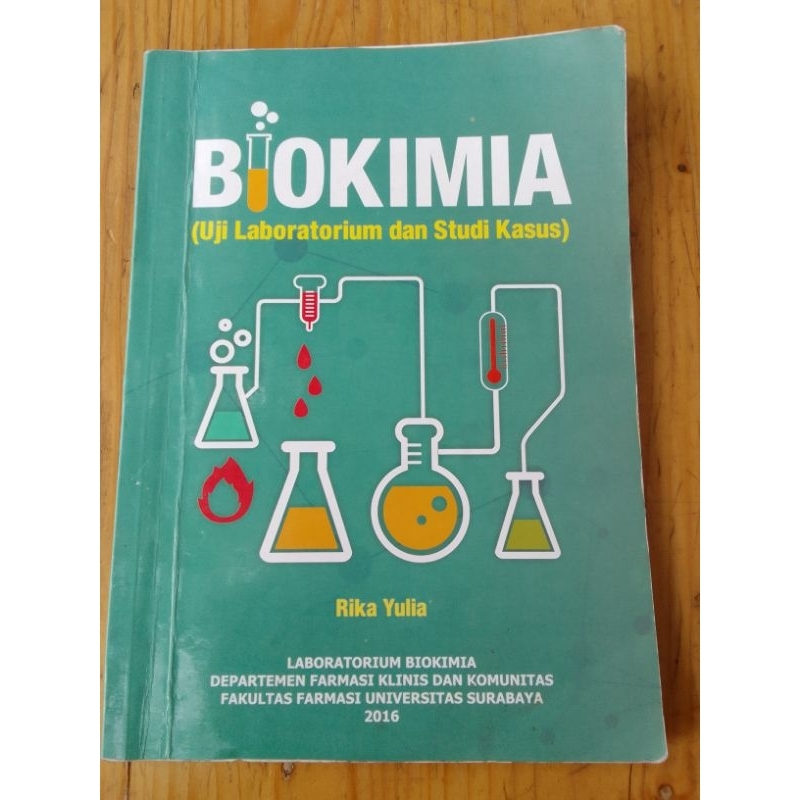 Jual buku mahasiswa farmasi biokimia uji laboratorium dan studi kelas ...