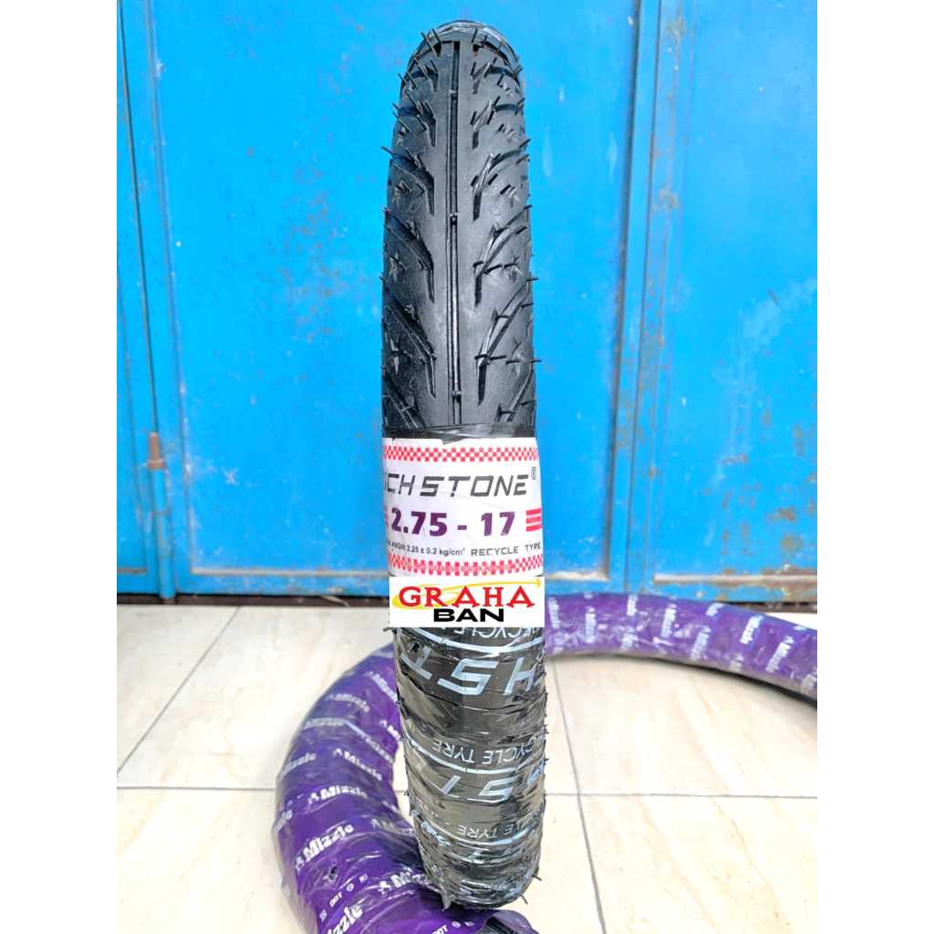 Jual BAN MOTOR 275-17 BAN MOTOR RING 17 RICH STONE TUPE TYPE/BUKAN ...