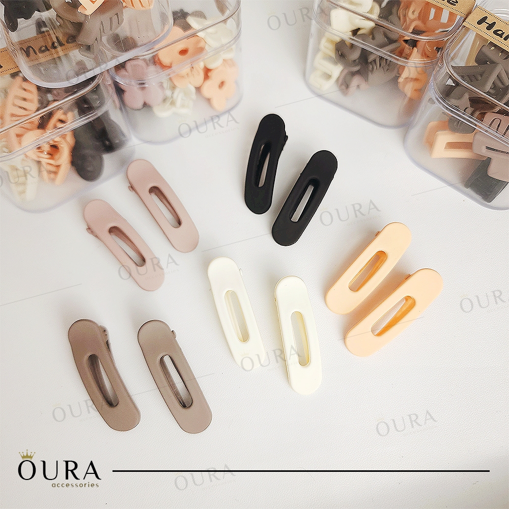 Jual Jepit Rambut Set Mini Jepitan Poni Anak FREE BOX isi 10 pcs Jedai ...