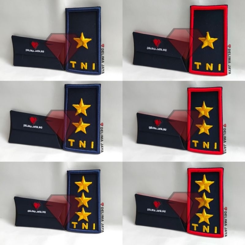 Jual Pangkat PDH TNI AU Marsekal Madya / Marsdya / Marsda / Marsma ...