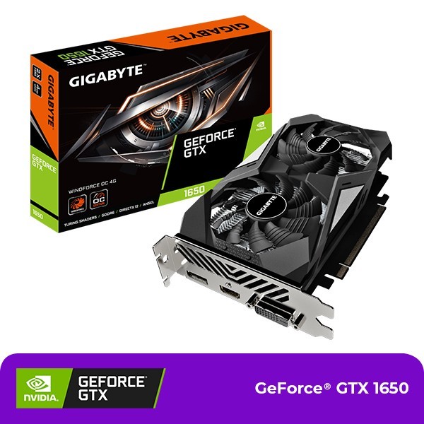 Jual VGA Card Gigabyte GeForce GTX 1650 D6 WINDFORCE OC 4GB | Shopee ...
