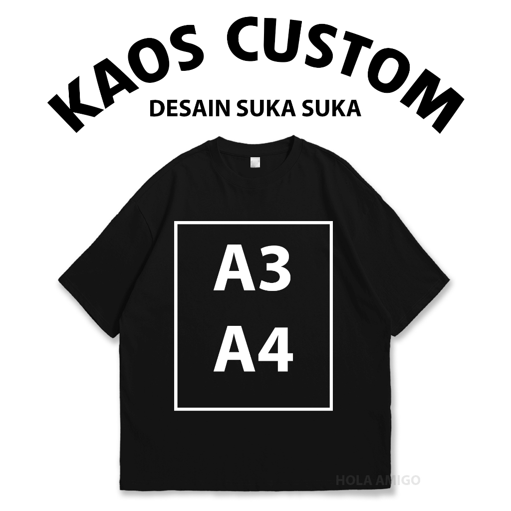 Jual KAOS SABLON CUSTOM DTF SATUAN BISA CETAK FOTO | KATA | COUPLE ...