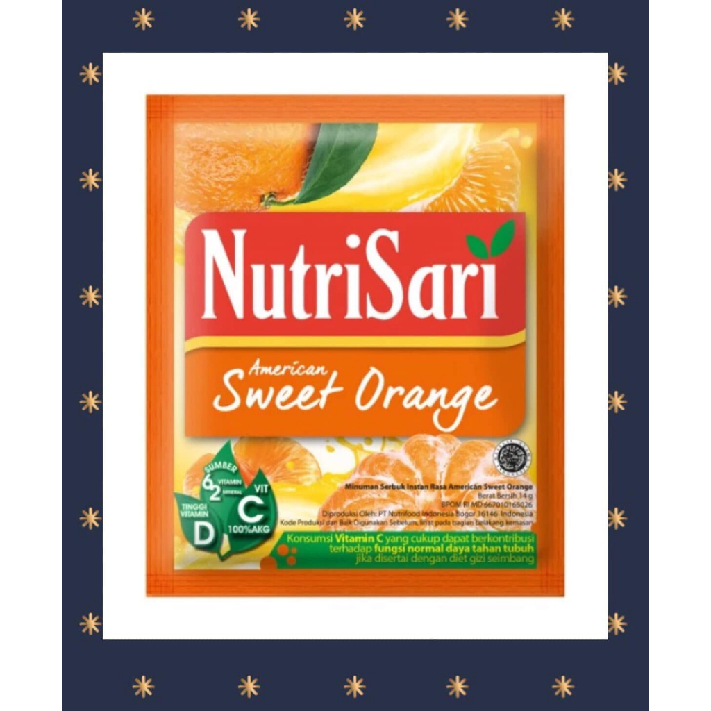 Jual Nutrisari Sweet Orange 10 sachet. Nutrisari Jeruk Manis | Shopee ...