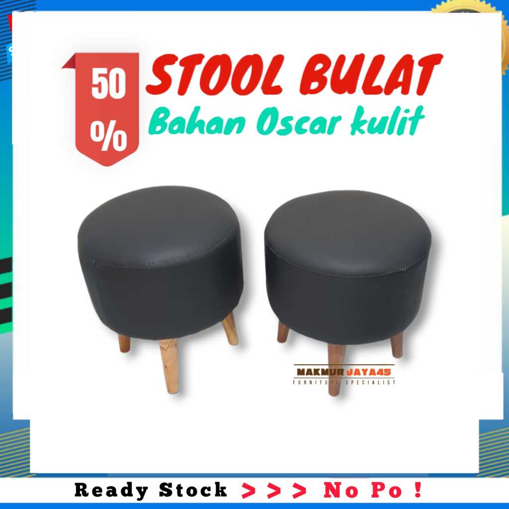 Jual 0SCAR KULIT - SOFA BENCH MINIMALIS / STOOL KULIT PANJANG / sofa ...
