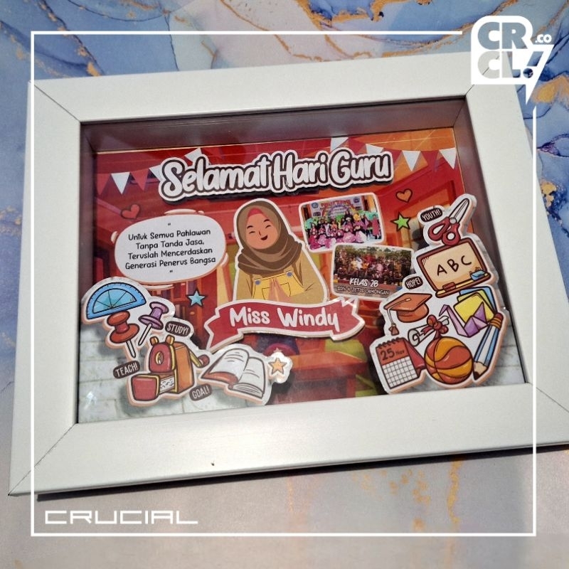 Jual Scrap Frame 3D Custom | Shopee Indonesia