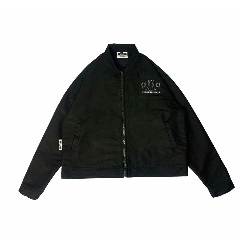 Jual Work Jacket | Boxy Fit | Blossom | Hummy Mates | Shopee Indonesia
