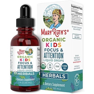 Jual MaryRuth's Mary Ruth's Focus and Attention Brain Support for Kids ...