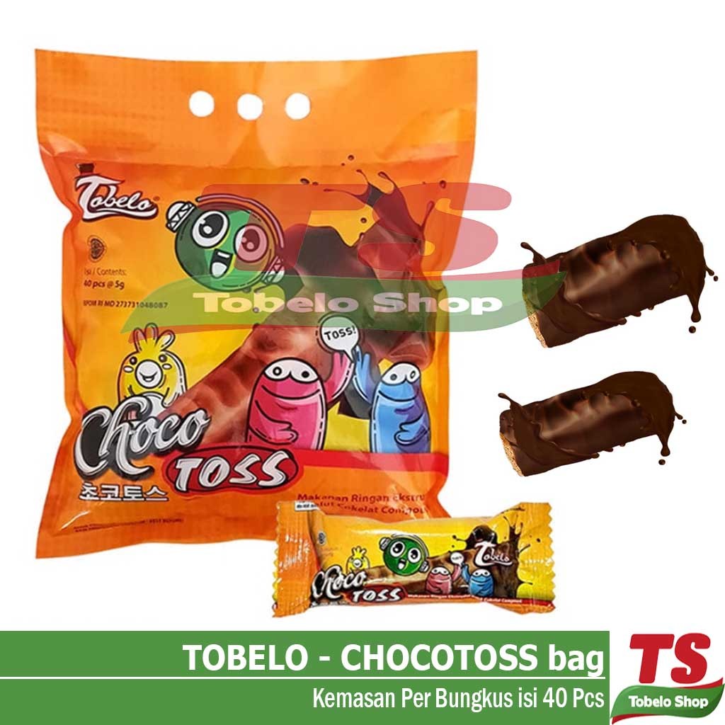Jual TOBELO CHOCO TOSS BAG (isi 40pcs) | Shopee Indonesia