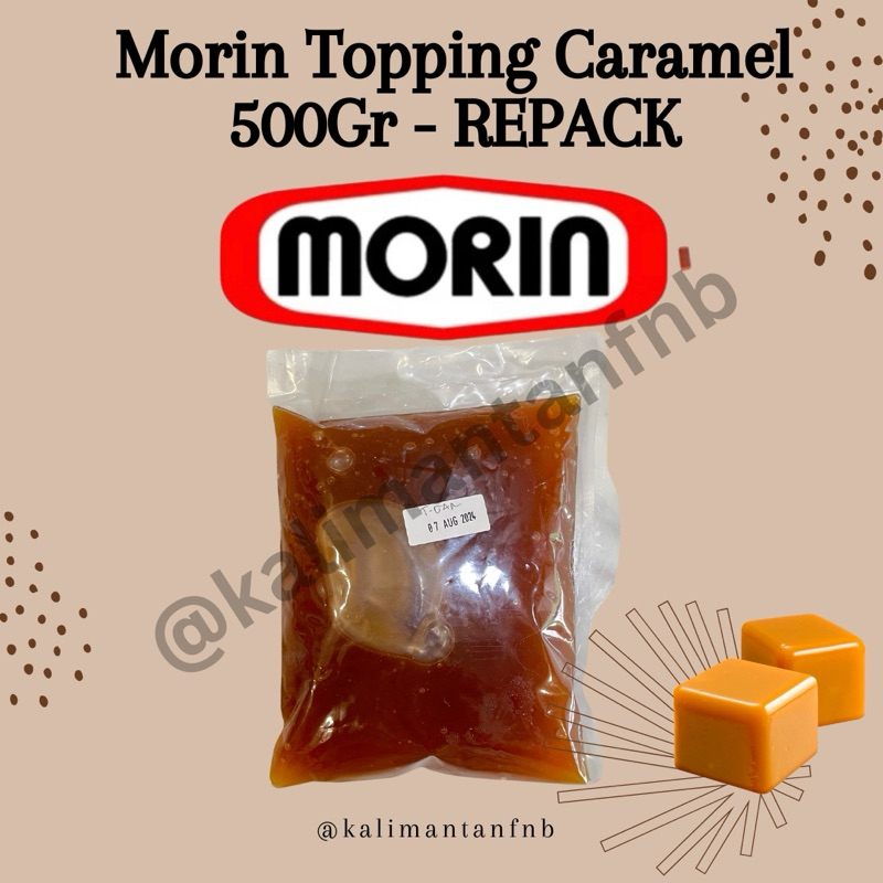 Jual Morin Topping Caramel Coklat Strawberry 500Gr - REPACK | Shopee ...